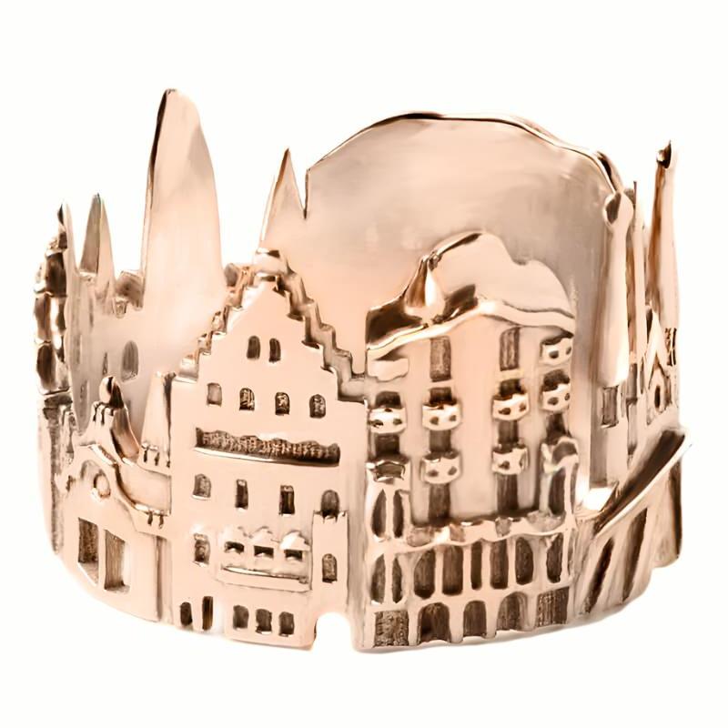 Cityscape Rings - Unique Skyline Jewelry by CITIMI Jewelry